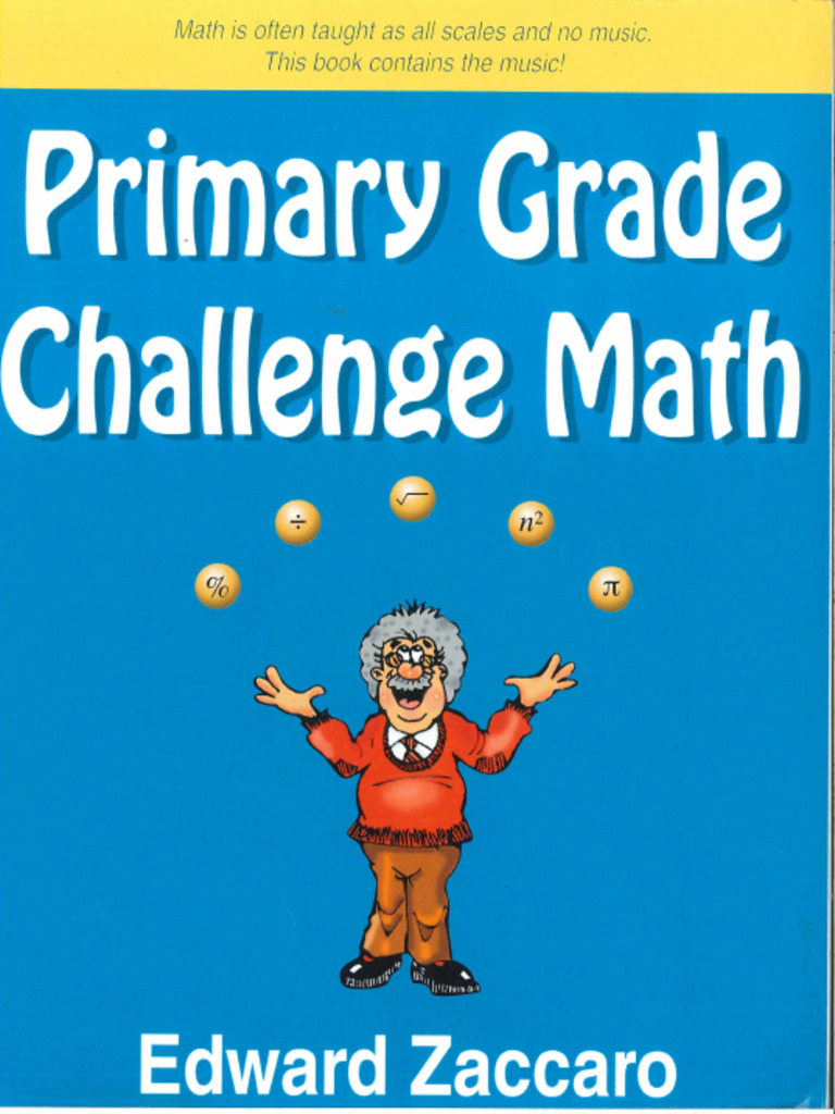 Primary Grade Challenge Math Pdf