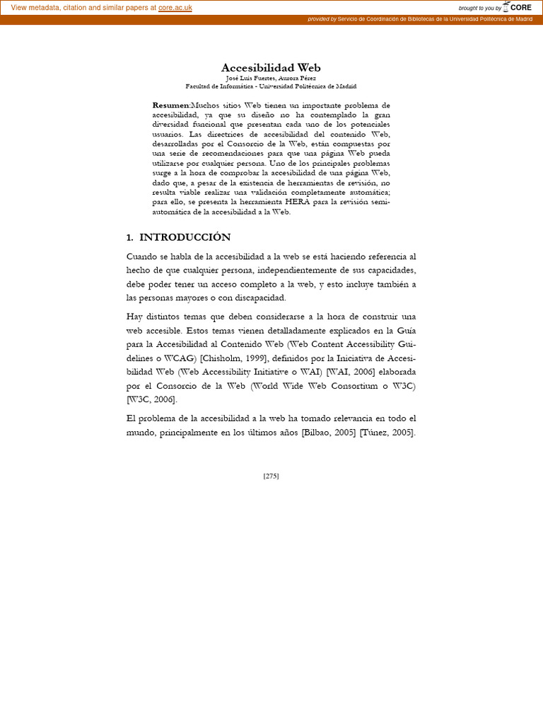 Accesibilidad Web | PDF | Accesibilidad | Red mundial