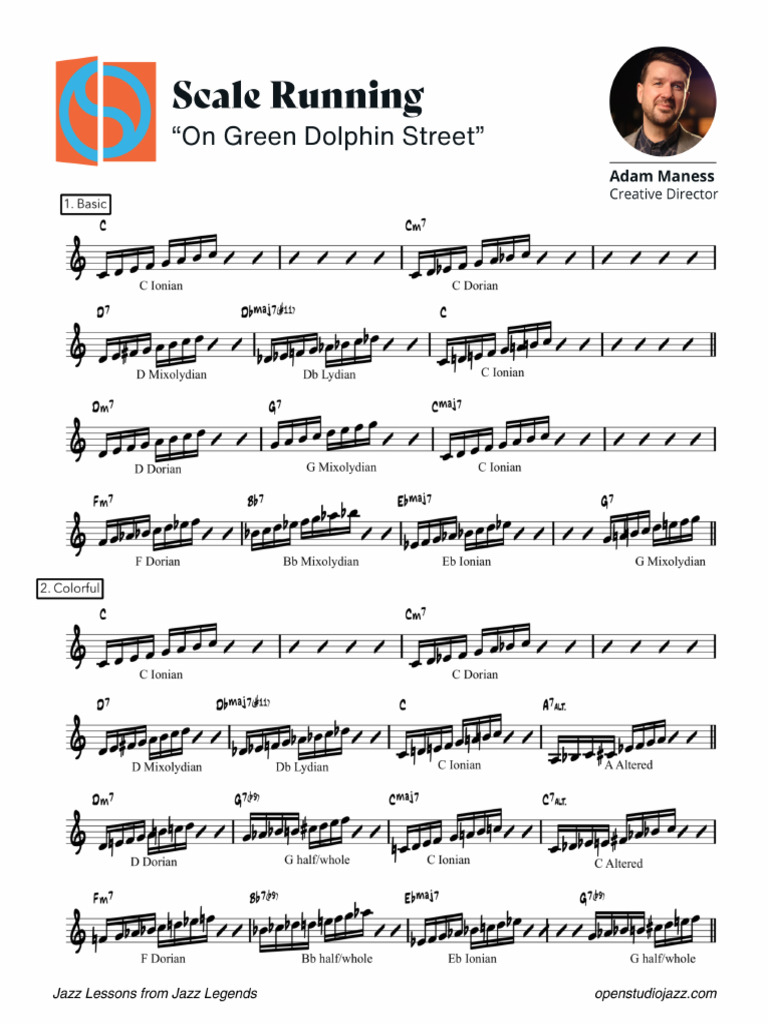 Scale Running OGDS - Adam Maness | PDF