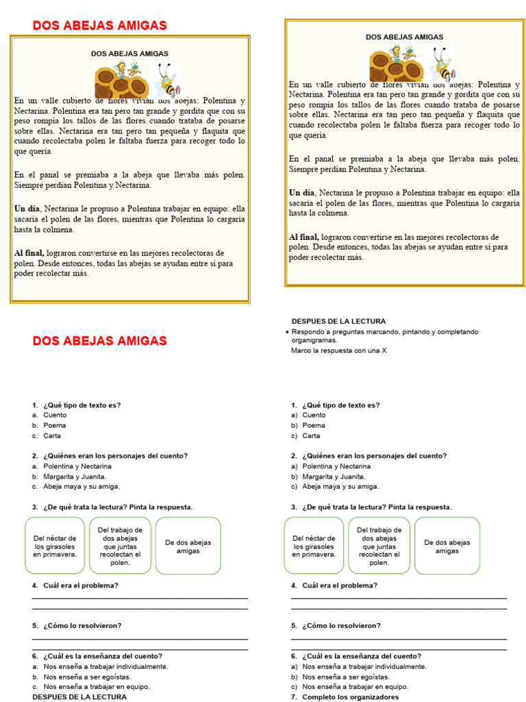Dos Abejas Amigas 05-12-23 | PDF | La cría de insectos | Apicultura