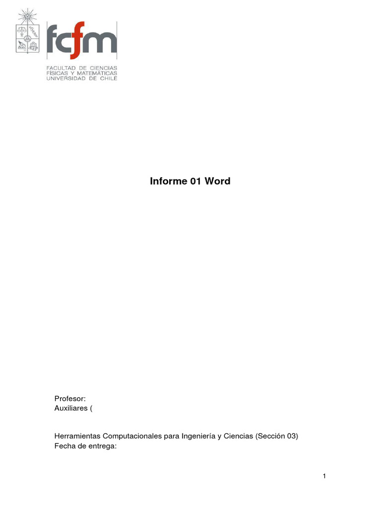 Informe 01 -uwu | PDF