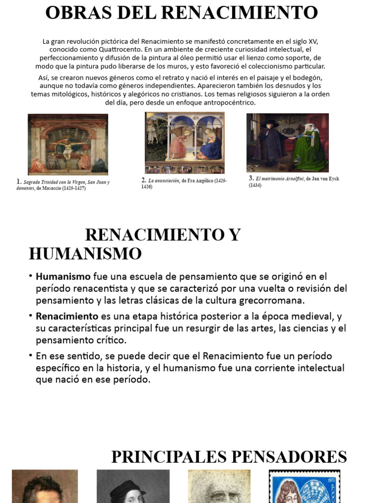 Obras Del Renacimiento | PDF | Renacimiento | Pinturas