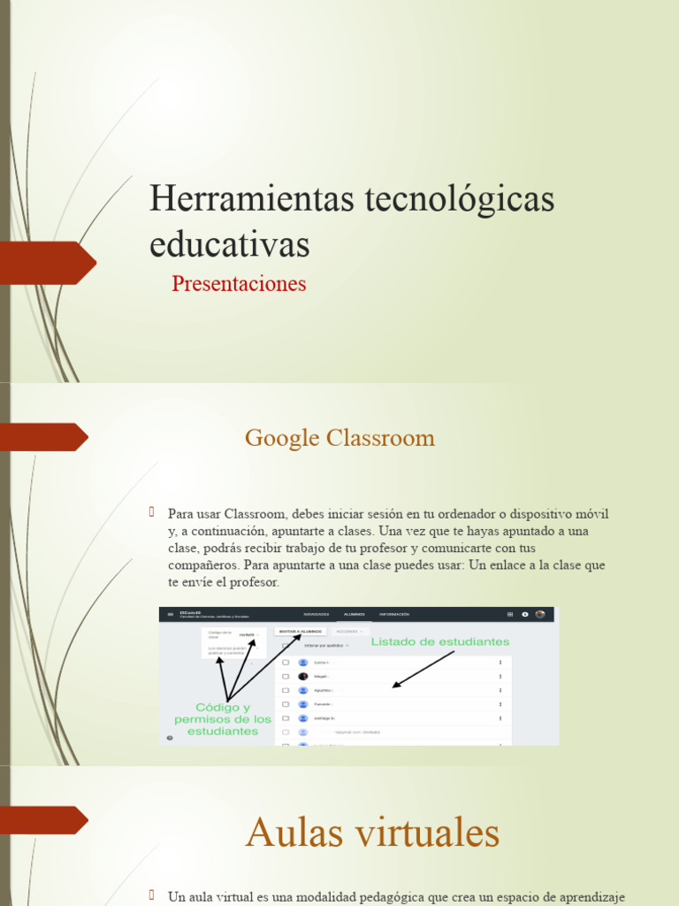 Herramientas Tecnológicas Educativas | PDF
