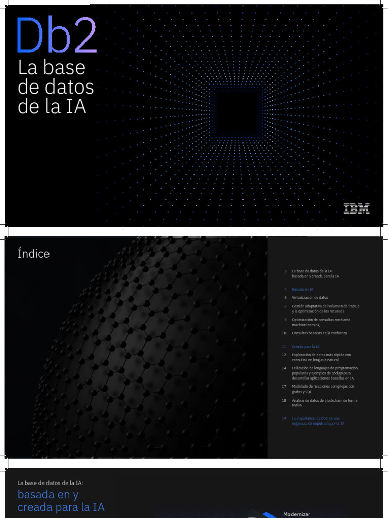 Db2 La Base de Datos de La IA | PDF | Inteligencia artificial ...