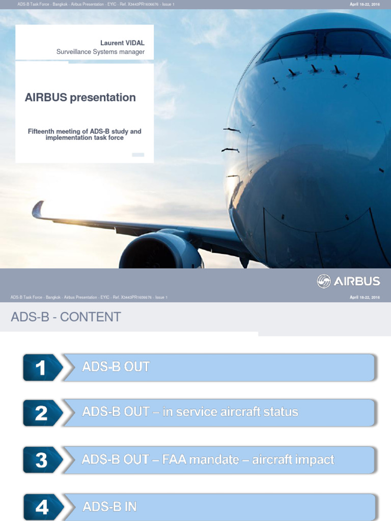 IP29 - Airbus AI.4 - Presentation From Airbus V.1 | PDF | Airbus | Aviation
