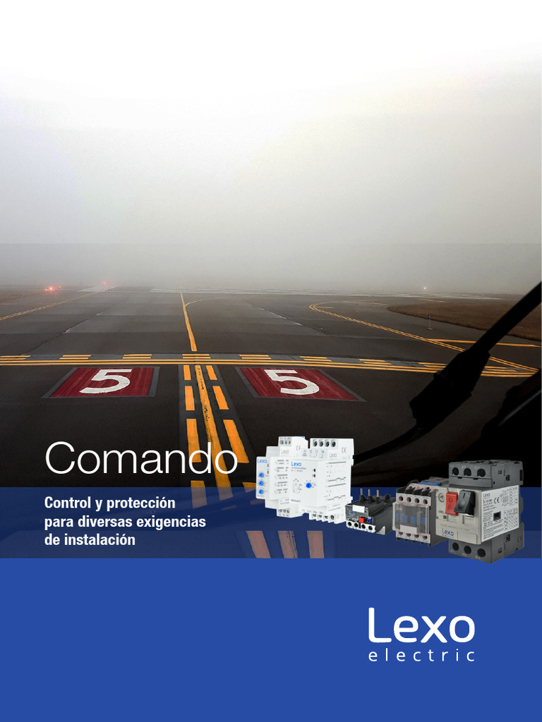 Catálogo Comandos LEXO | PDF | Relé | Ingenieria Eléctrica