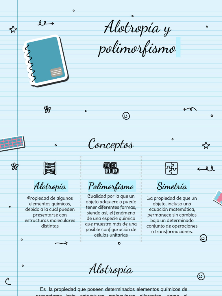 Alotropía y Polimorfismo | PDF | Ciencias fisicas | Química Física