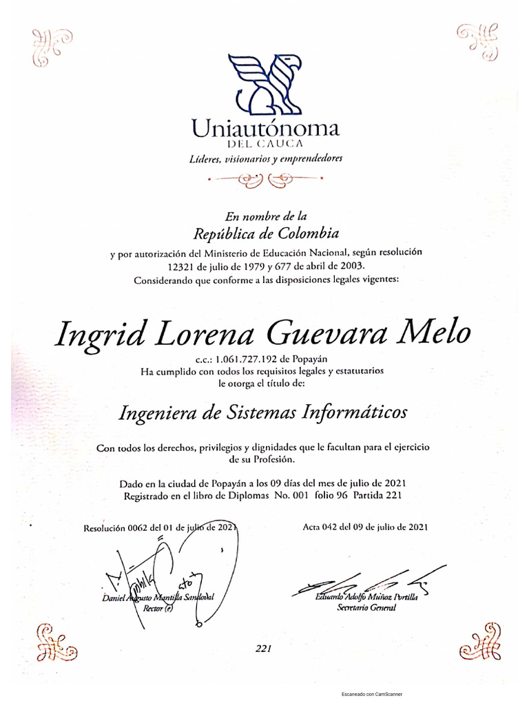 Copia Diploma | PDF
