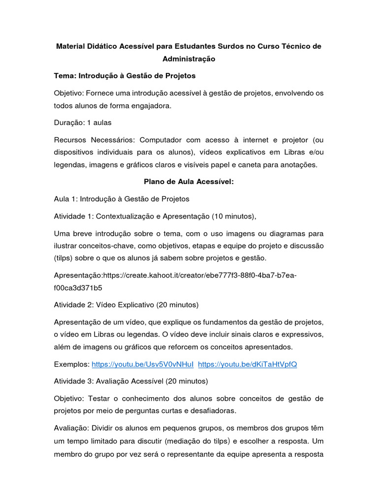 Atividade Final | PDF