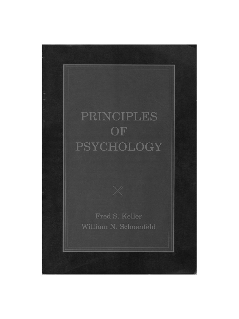 Keller & Schoenfeld (1950) (Front, Back, Forewords, Suplemmentary Notes ...