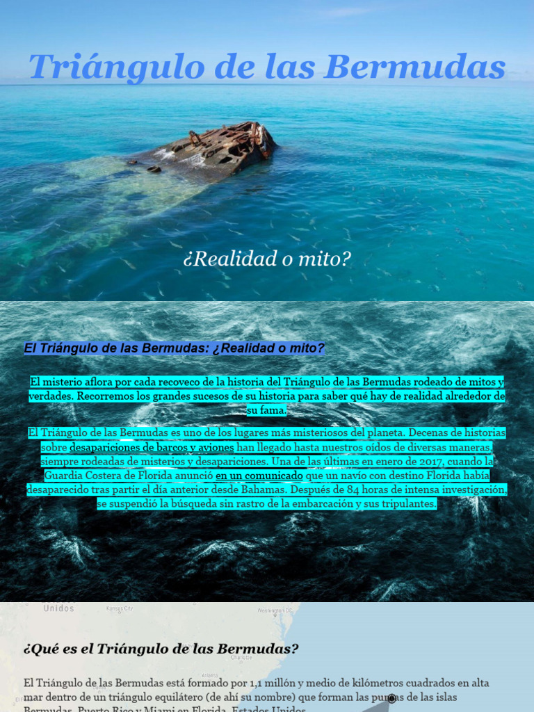 Misterios del Triángulo de las Bermudas | PDF | islas Bermudas | Calabozo