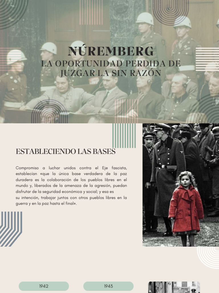 Presentación Núremberg | PDF | Crímenes | Crimen y violencia