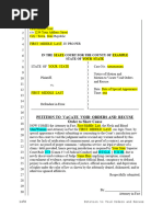 Motion To Recuse A Judge Template | PDF | Judicial Disqualification | Judge