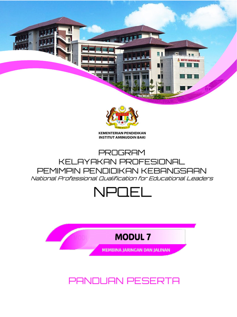 Npqel: Panduan Peserta | PDF
