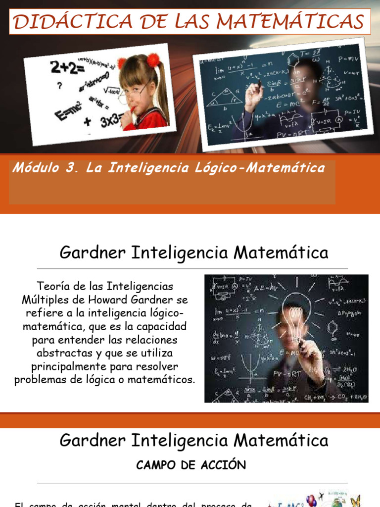La Inteligencia Logico Matematica - Rosmary Marín | PDF | Matemáticas ...