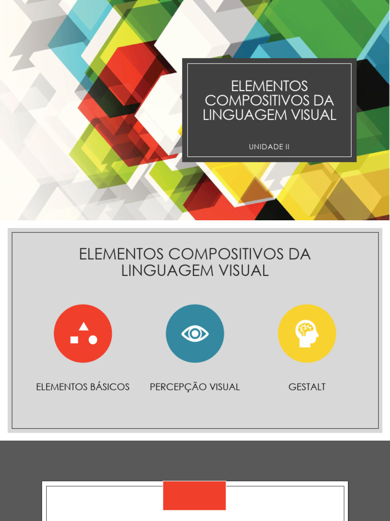 Elementos Compositivos Da Linguagem Visual | PDF | Cor