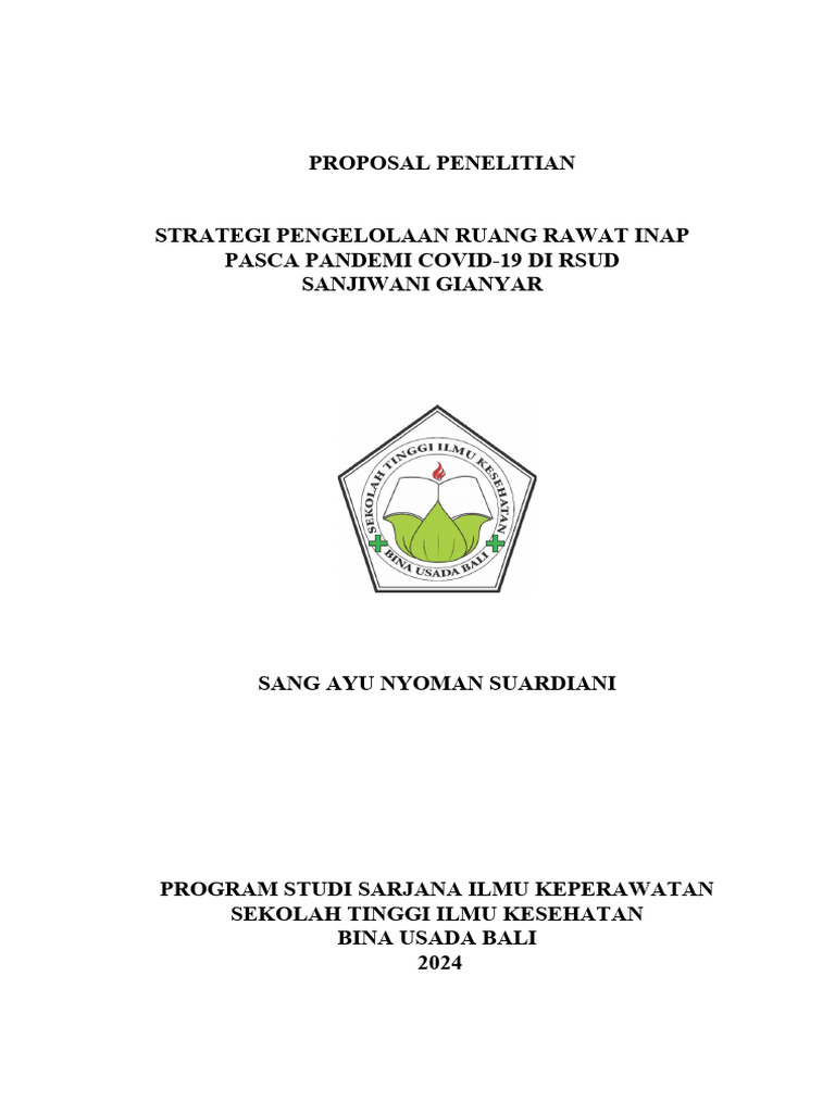 Proposal Sangayu Fix SDH Ujian | PDF