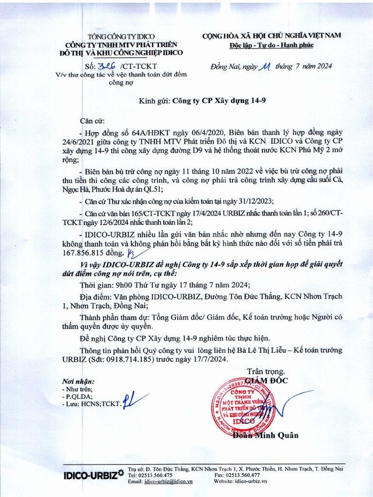 Idico Urbiz 326 | PDF