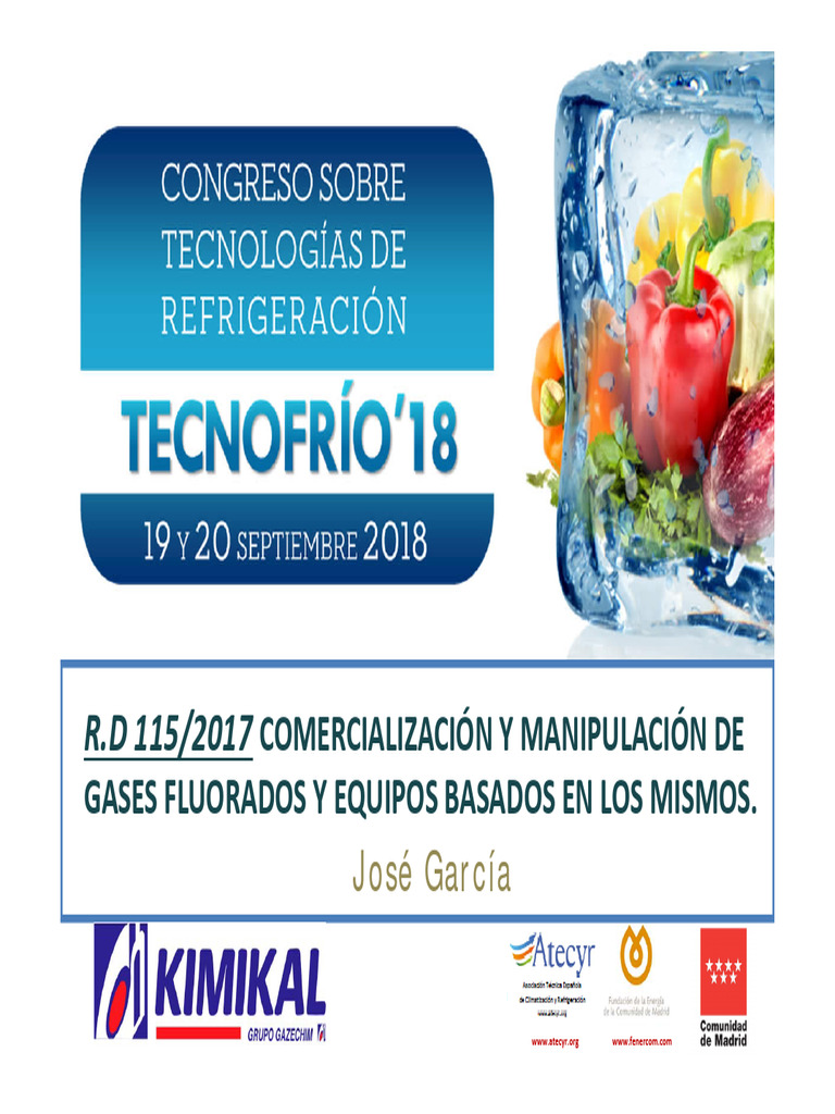 15 RD115-2017 Comercializacion y Manipulacion de Gases Fluorados y ...