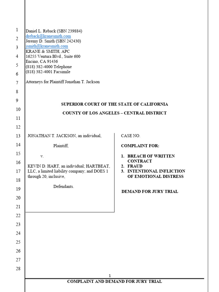 Jackson v. Hart | PDF | Prosecutor | Lawsuit