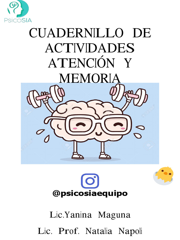 Atencion y Memoria Cuadernillo | PDF | Oveja