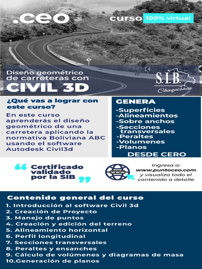 Curso Civil 3D | PDF