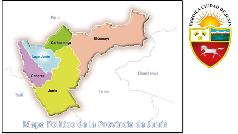 Mapa de La Provincia de Junín | PDF