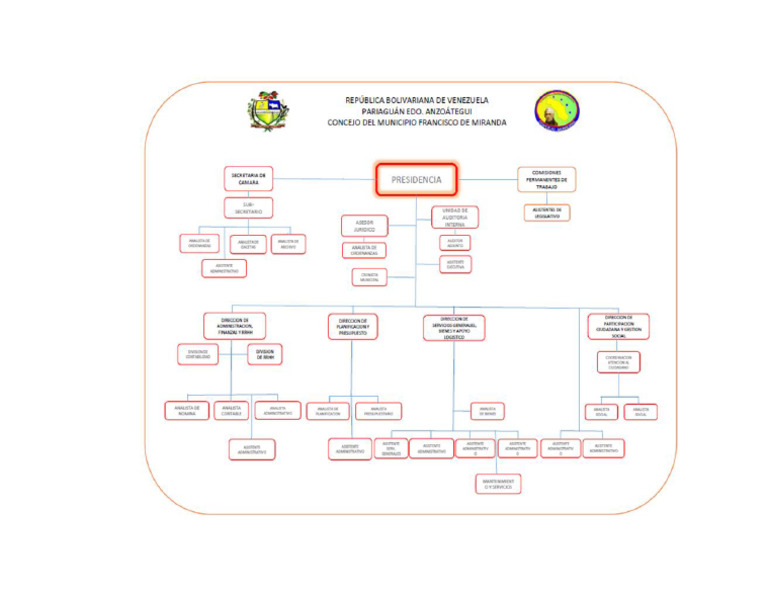 Organigrama CMFM 2019 | PDF