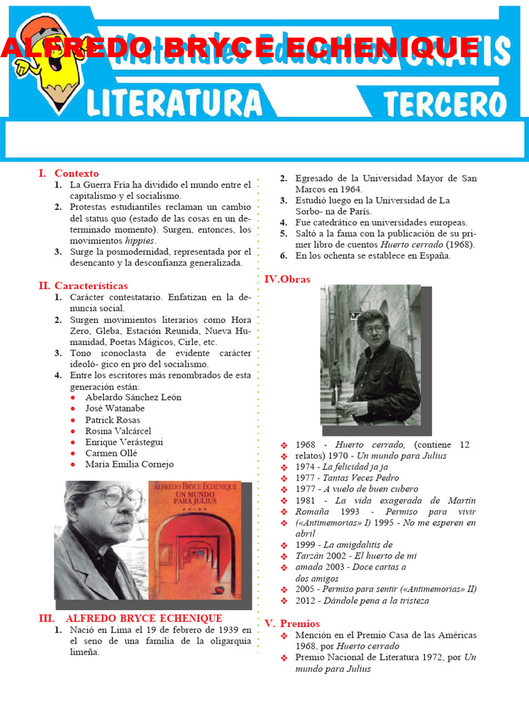 Alfredo Bryce Echenique | PDF