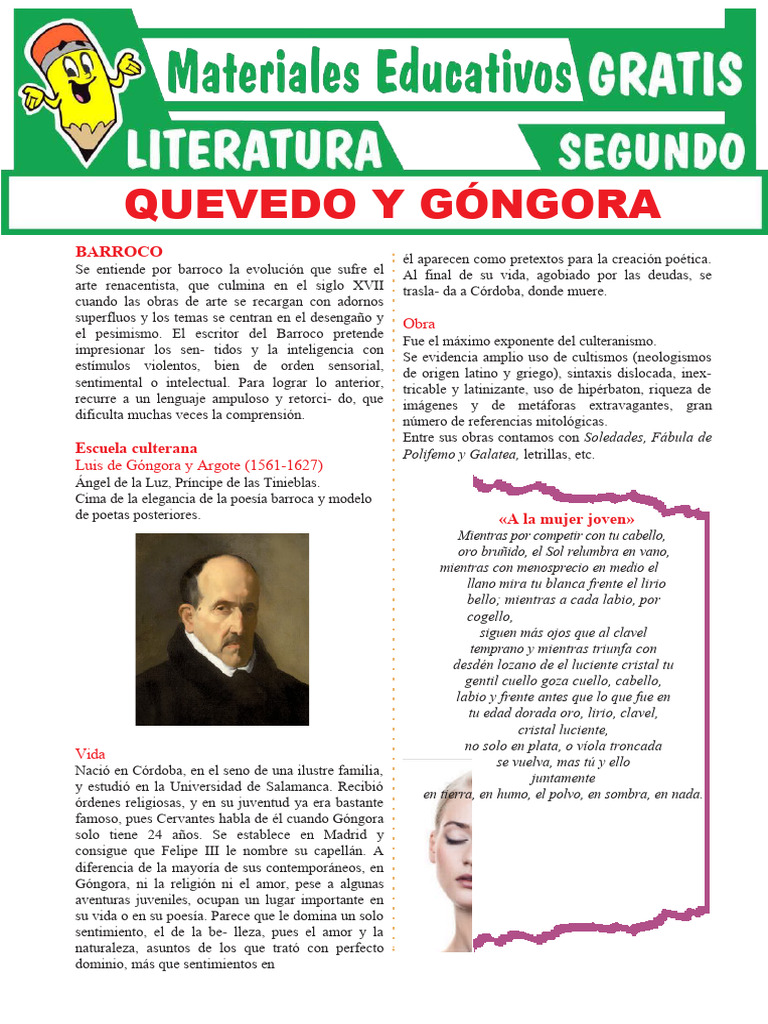 Quevedo y Góngora | PDF | Poesía