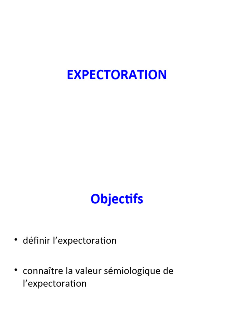 02 Expectoration | PDF | Pneumonie | Épidémiologie