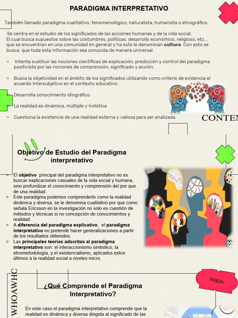 Paradigma Interpretativo y Socio-Crítico | PDF | Conocimiento | Paradigma
