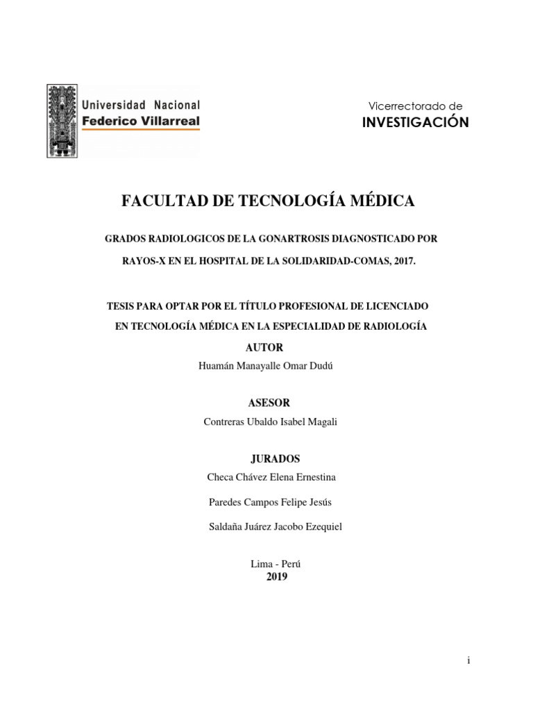 Grados Radiológicos de Gonartrosis 2017 | PDF | Osteoartritis | Rodilla