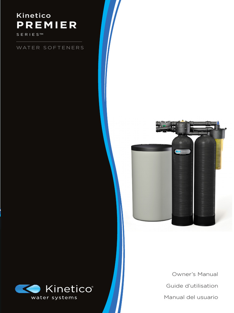 Kinetico Premier Series Owner's Manual | PDF | Dishwasher