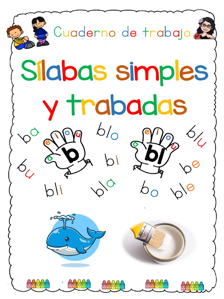 CUADERNO-PARA-TRABAJAR-SILABAS-SIMPLES | PDF