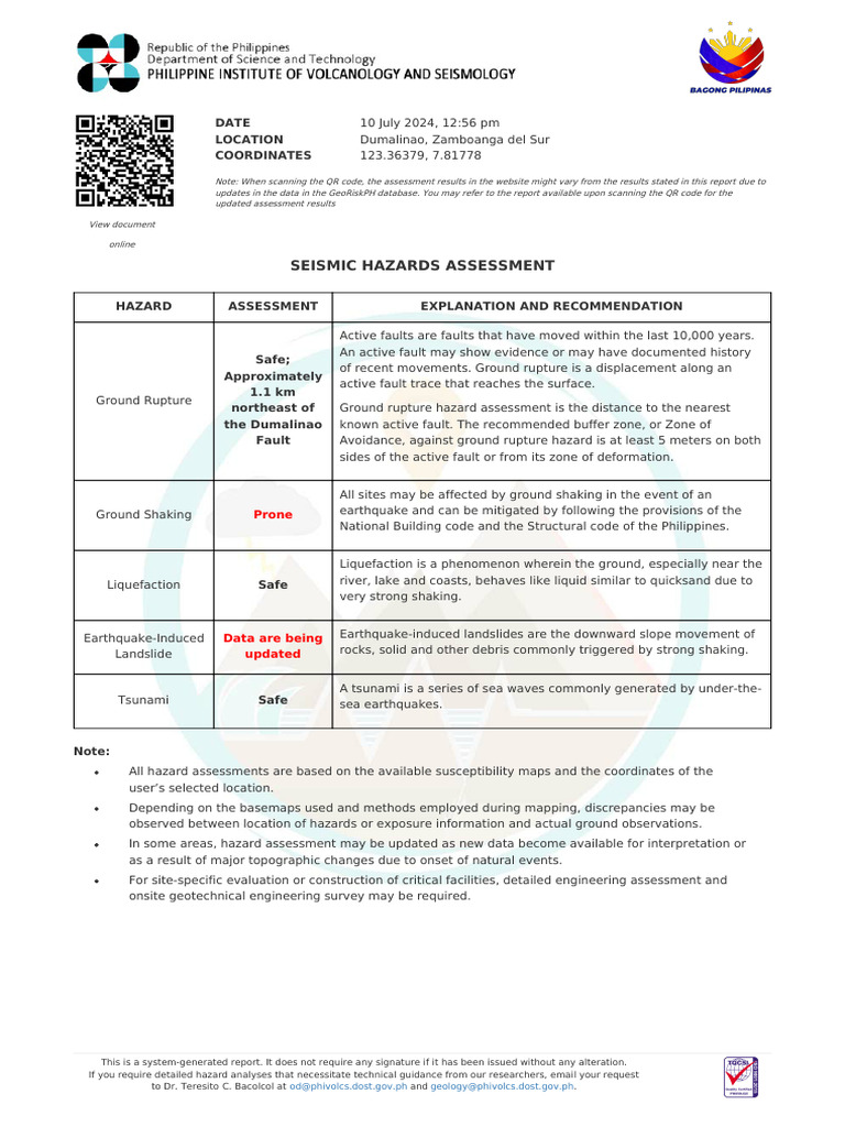 Hazard Mapping Tool Assessment | PDF | Earthquakes | Storm Surge