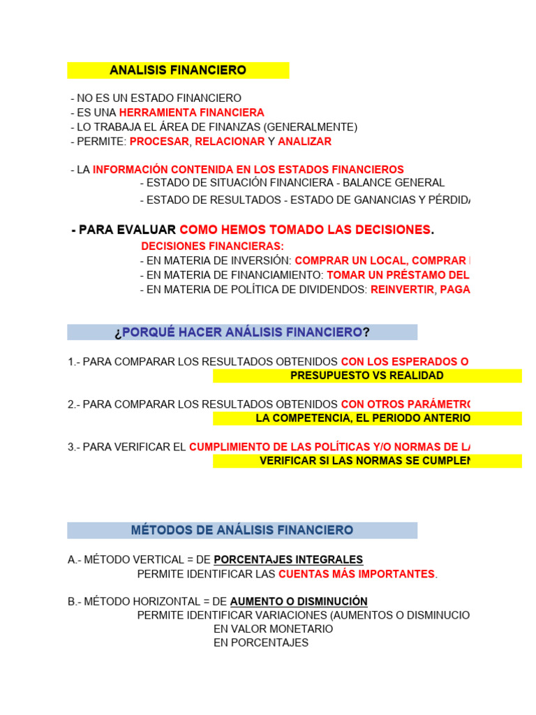 Análisis Financiero y Ratios 2019-2020 | PDF | Economía Financiera | Dinero