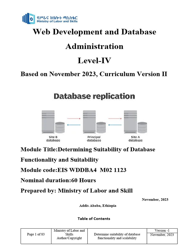 TM02 Determine Suitability of Database Functionality and Scalability | PDF | Databases ...