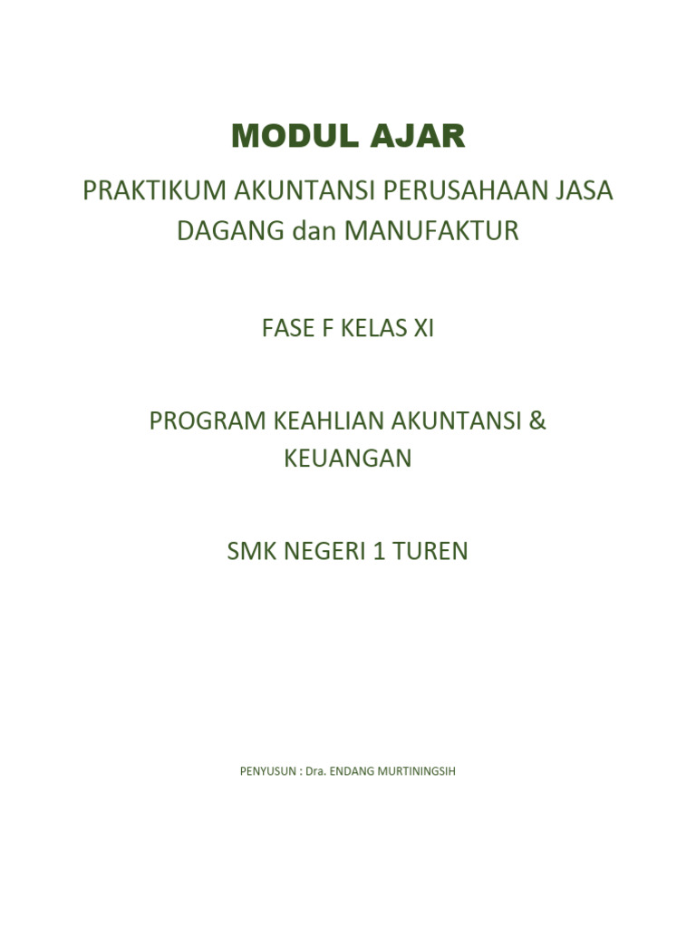 MODUL AJAR AKUNTANSI JASA,DAGANG & MANUFAKTUR-BUKTI TRANSAKSI | PDF MODUL AJAR AKUNTANSI JASA,DAGANG & MANUFAKTUR-BUKTI TRANSAKSI | PDF