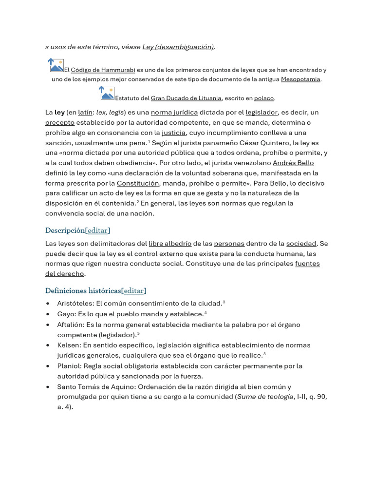 Definición y características de la ley | PDF | Estatuto | Justicia
