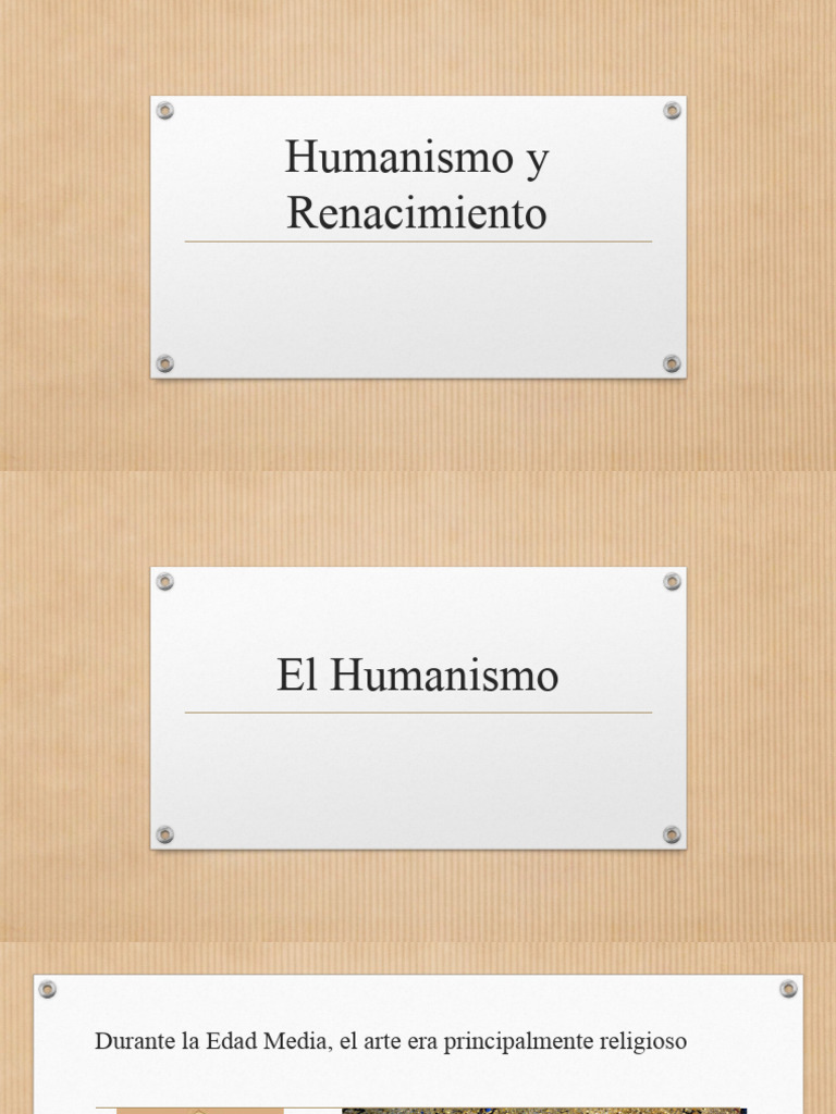 Humanismo y Renacimiento | PDF