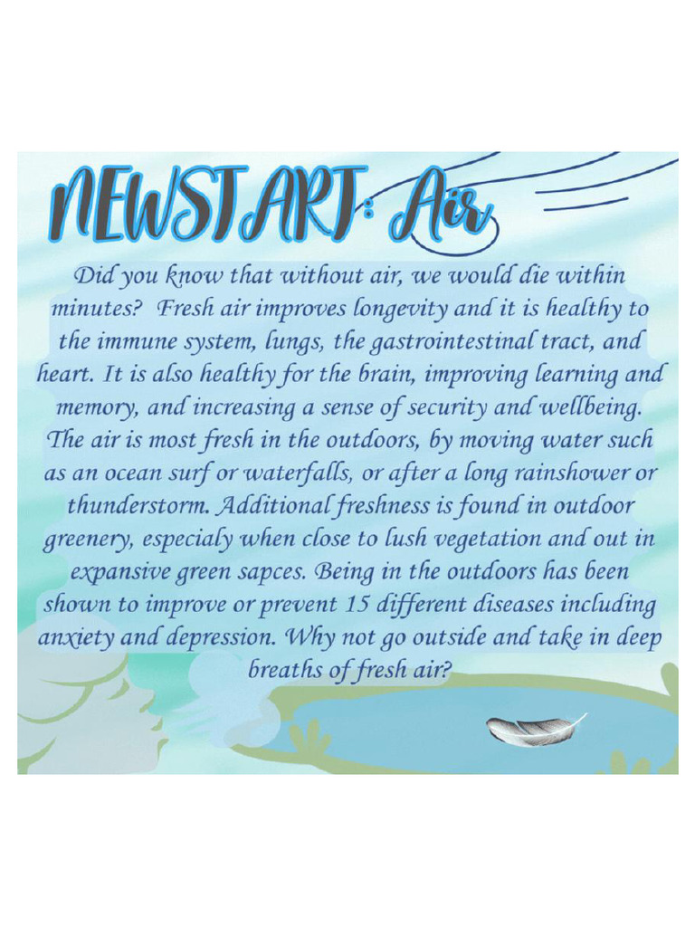 NEWSTART Pages Pages 11 | PDF