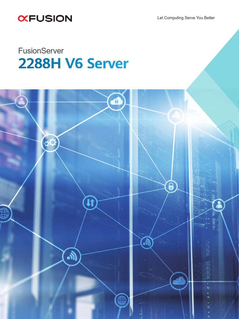 FusionServer 2288H V6 Rack Server Datasheet | PDF | Solid State Drive | Computing