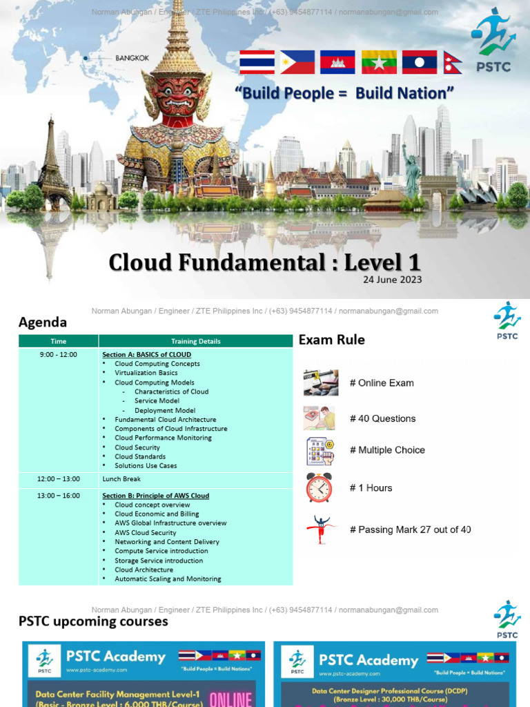 Cloud Training | PDF | Cloud Computing | Software As A Service