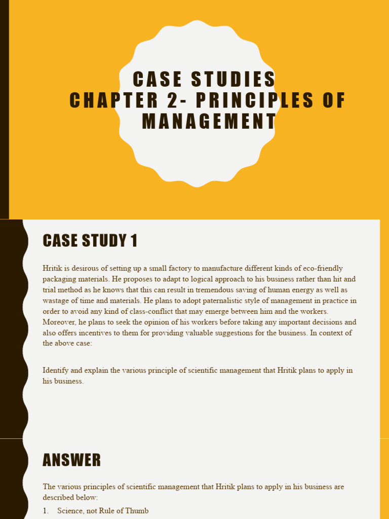 Management Principles Explored | PDF | Employment | Economies