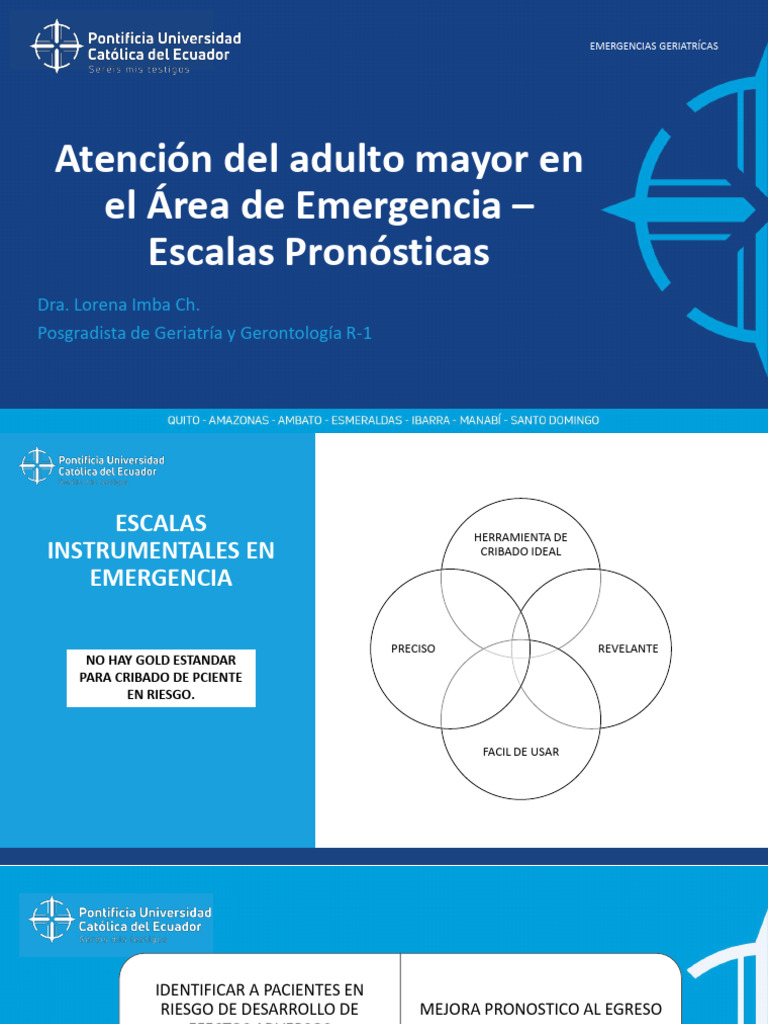 Escalas ISAR en Emergencias Geriátricas | PDF | Medicina CLINICA ...