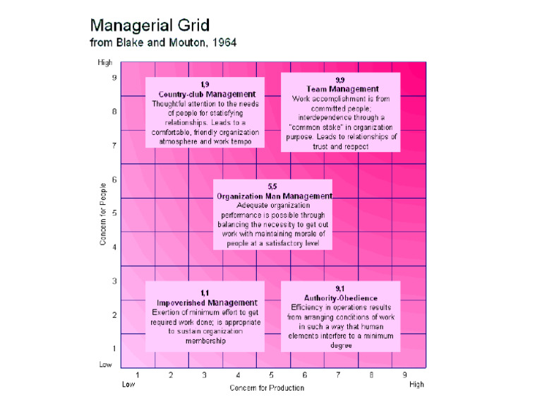 Managerial Grid | PDF