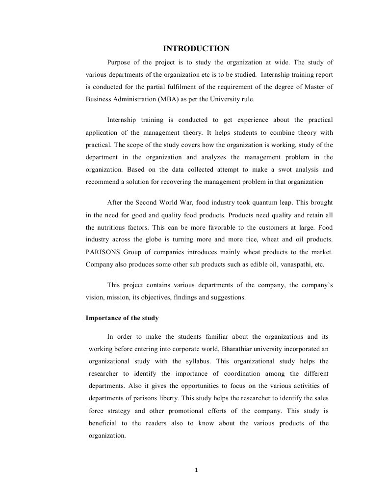 Parisons Liberty Org Study | PDF | Wheat | Employment