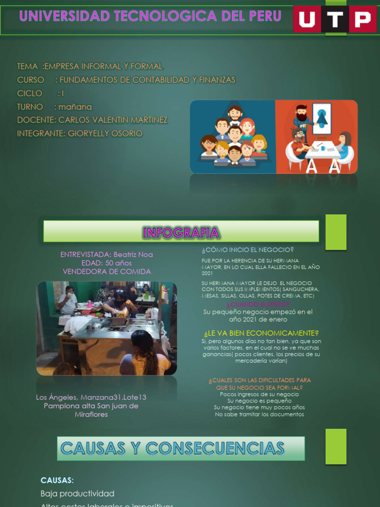 INFOGRAFIA | PDF | Sector privado | Ciencias económicas