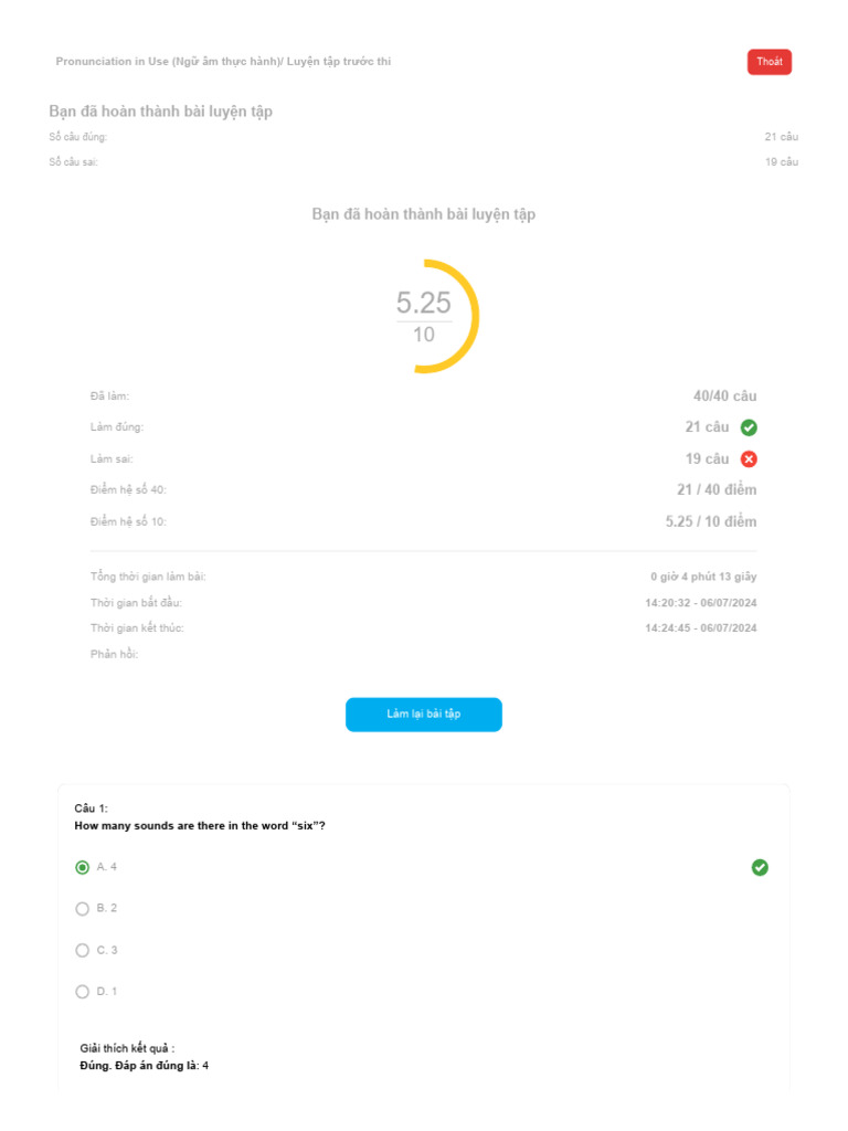 Luyện tập trước thi-3 | PDF
